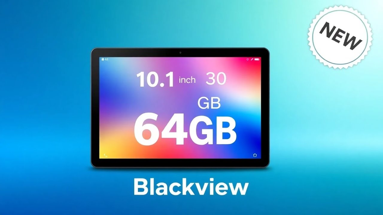 WOW! Get Ready for the 10.1-inch Blackview Tab 30 with 64GB Storage and ...