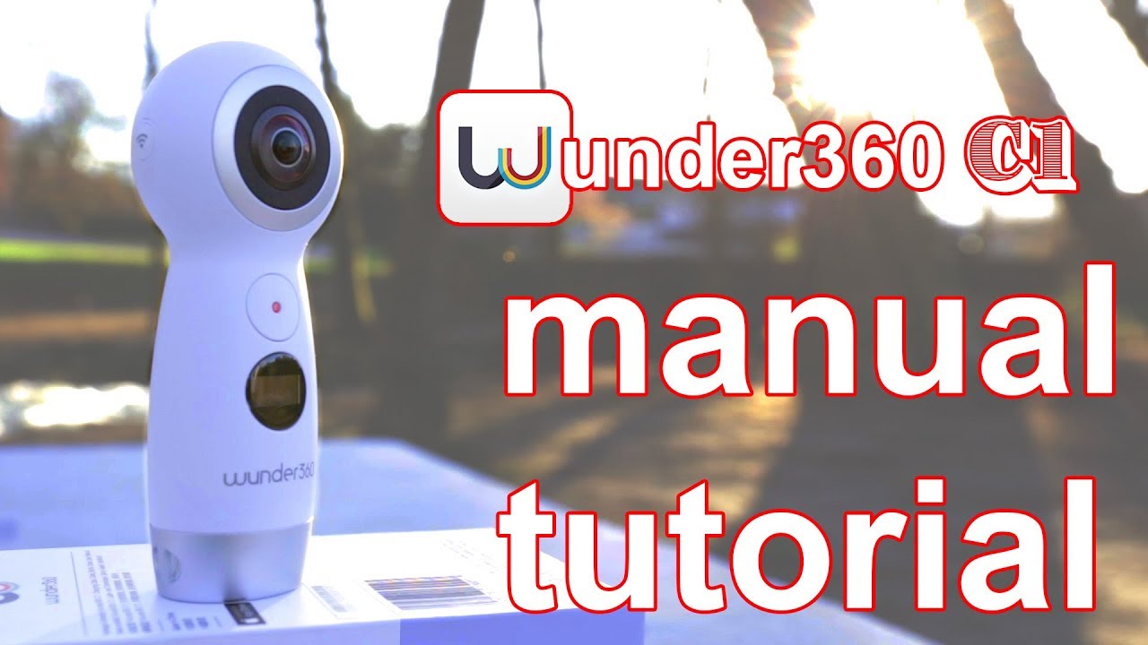 Wunder360 C1 manual / tutorial - My workflow - YouTube