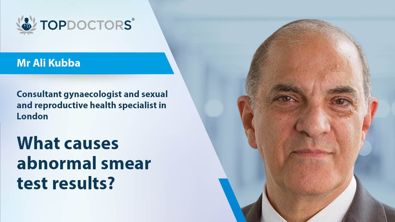 What causes abnormal smear test results? - Online interview - YouTube