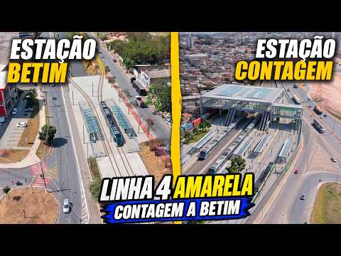 METRÔ até BETIM: veja alguns detalhes do projeto do VLT da Linha 4