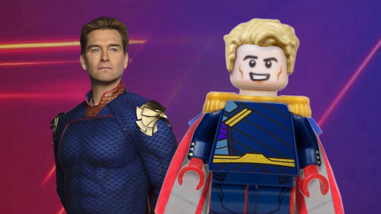 Homelander LEGO Minifig Tutorial - YouTube