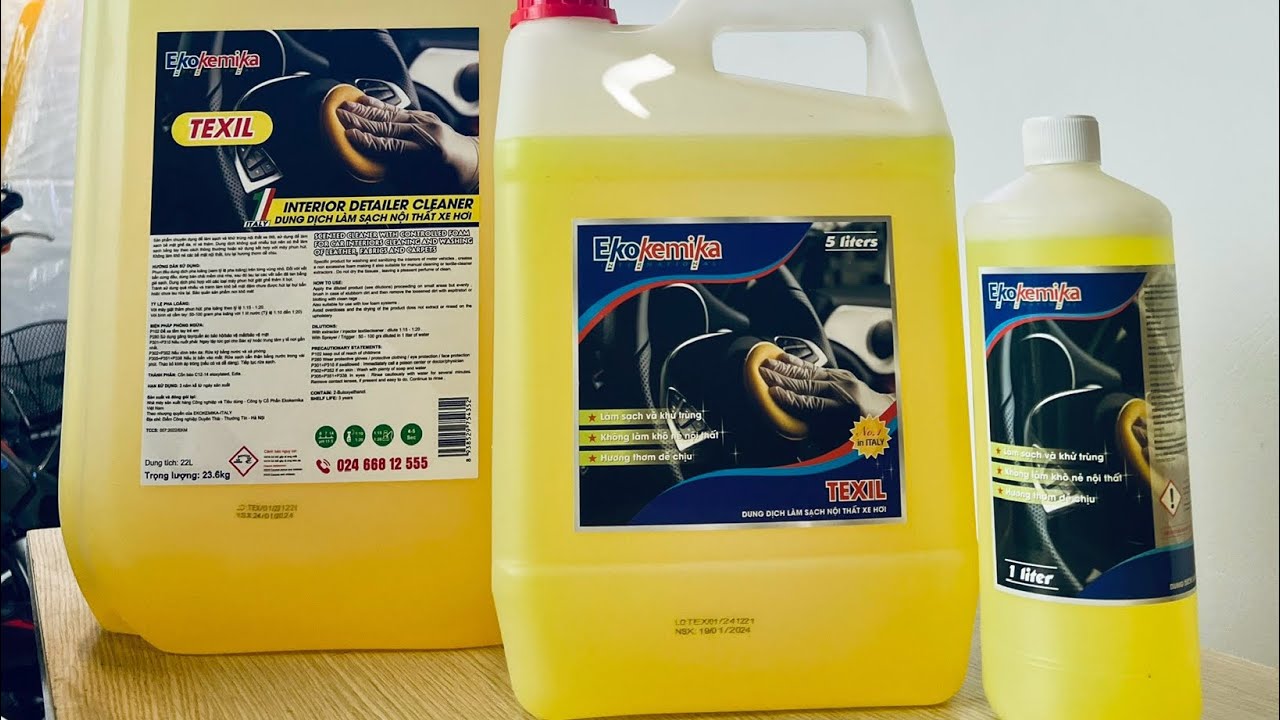 Hướng Dẫn Sử Dụng Sản Phẩm Texil , Dung Dịch vệ sinh nội thất Ghế Da ...