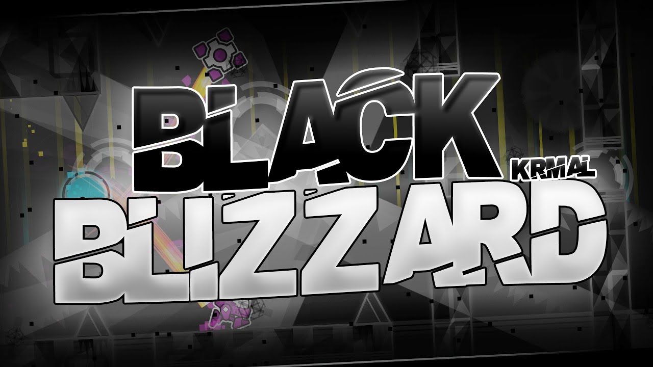 (Showcase) "Black Blizzard" by KrMaL [Extreme Demon] | Geometry Dash [2 ...