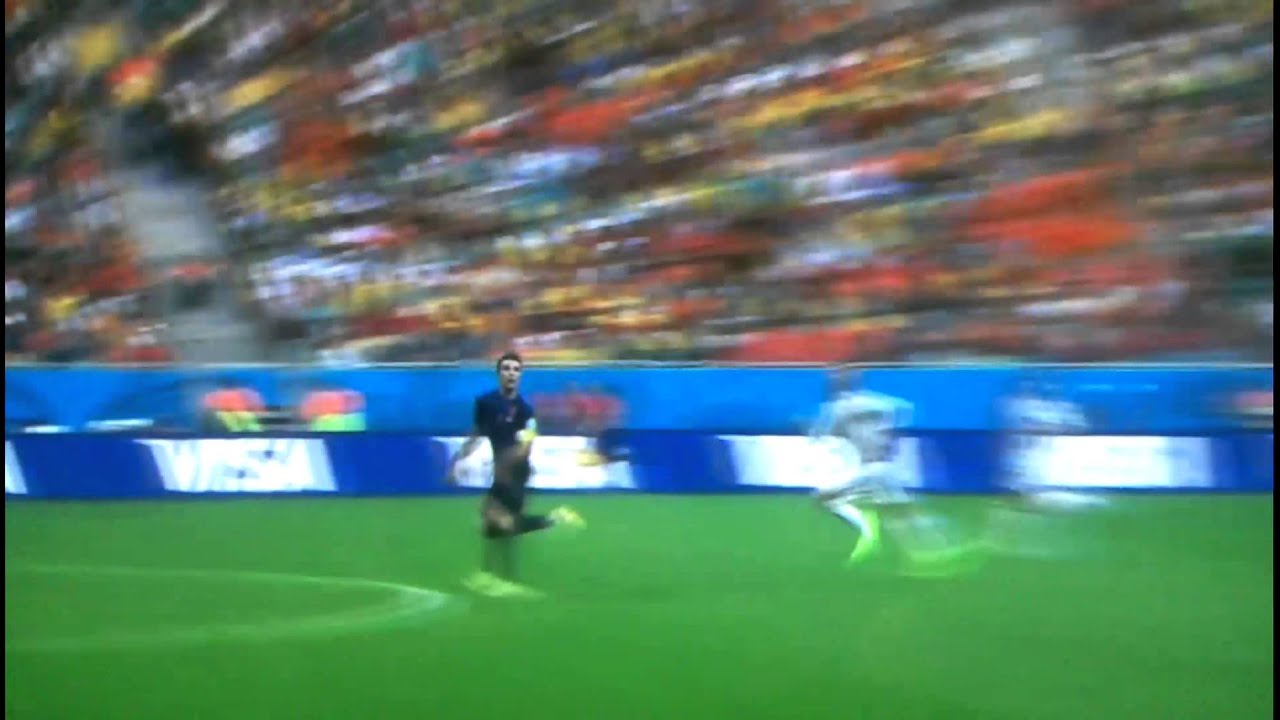 Robin Van Persie best goal Spain vs Netherlands - YouTube