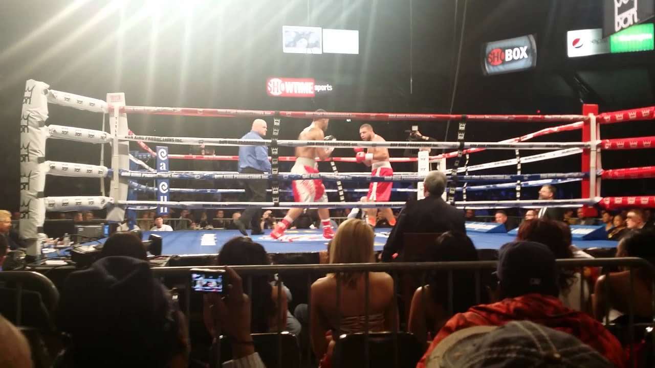 Marcus De Oliveira Ratinho Don King Boxing Cleveland 6th & final round ...