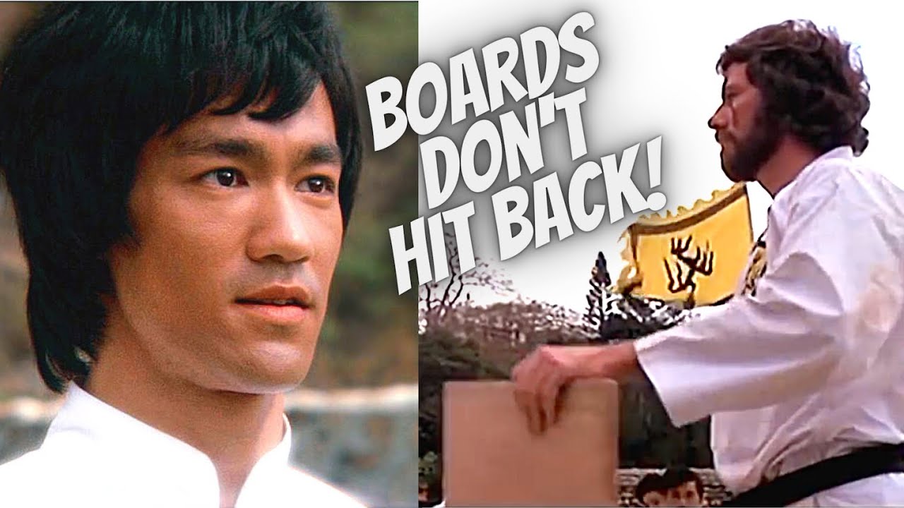 Bruce Lee-BOARDS DON'T HIT BACK | Bruce Lee the GOAT | Enter the Dragon ...