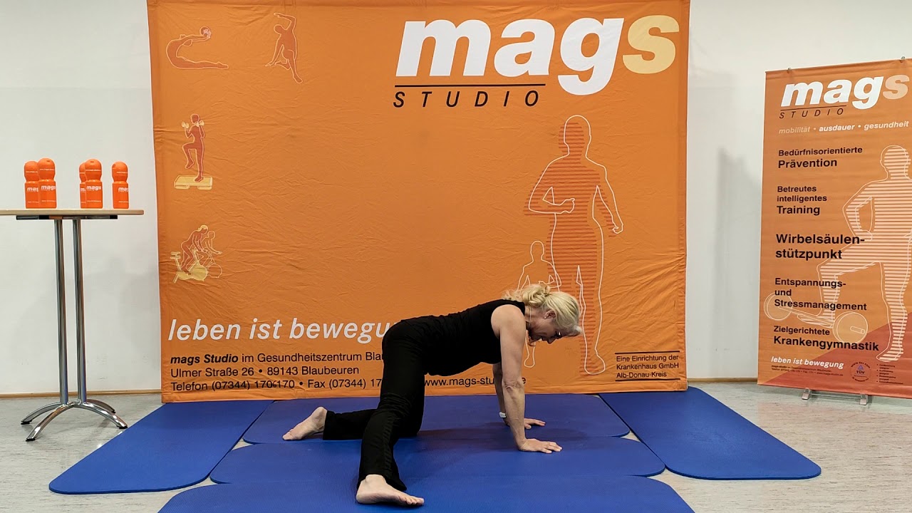 mags Studio - Wirbelsäulenworkout - YouTube