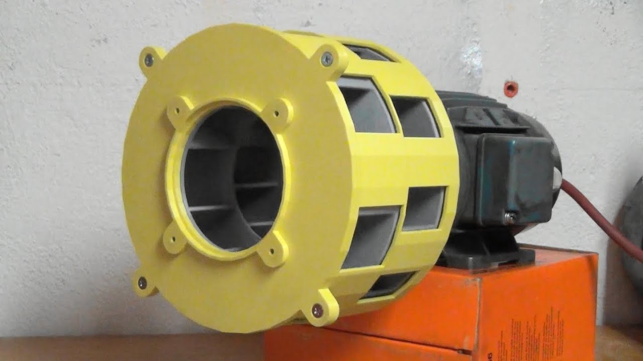 7/10 port single rotor siren model prototype - YouTube