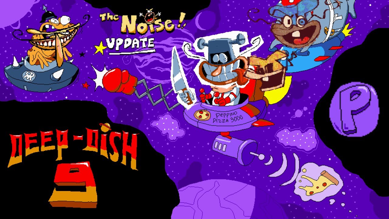 Pizza Tower: Deep-Dish 9 P Rank As The Noise - YouTube