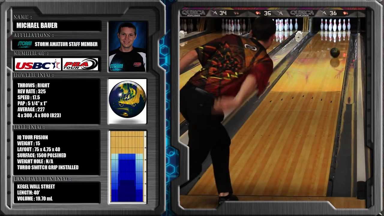 Storm "IQ Tour Fusion" Bowling Ball Review - YouTube