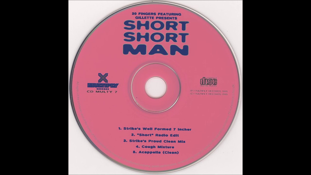 20 Fingers feat Gillette ‎- Short Short Man (Strike's Proud Clean Mix ...