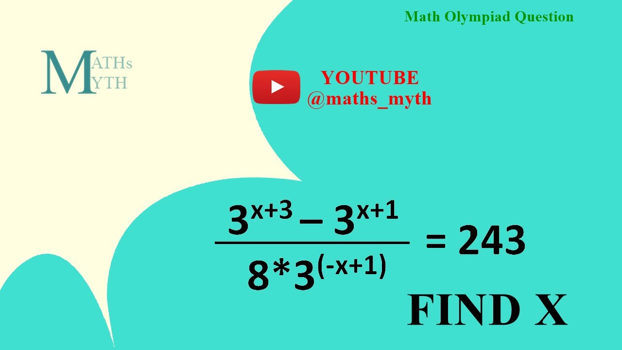 Math olympiad || A nice Algebra || Math Olympiad Question with solution ...