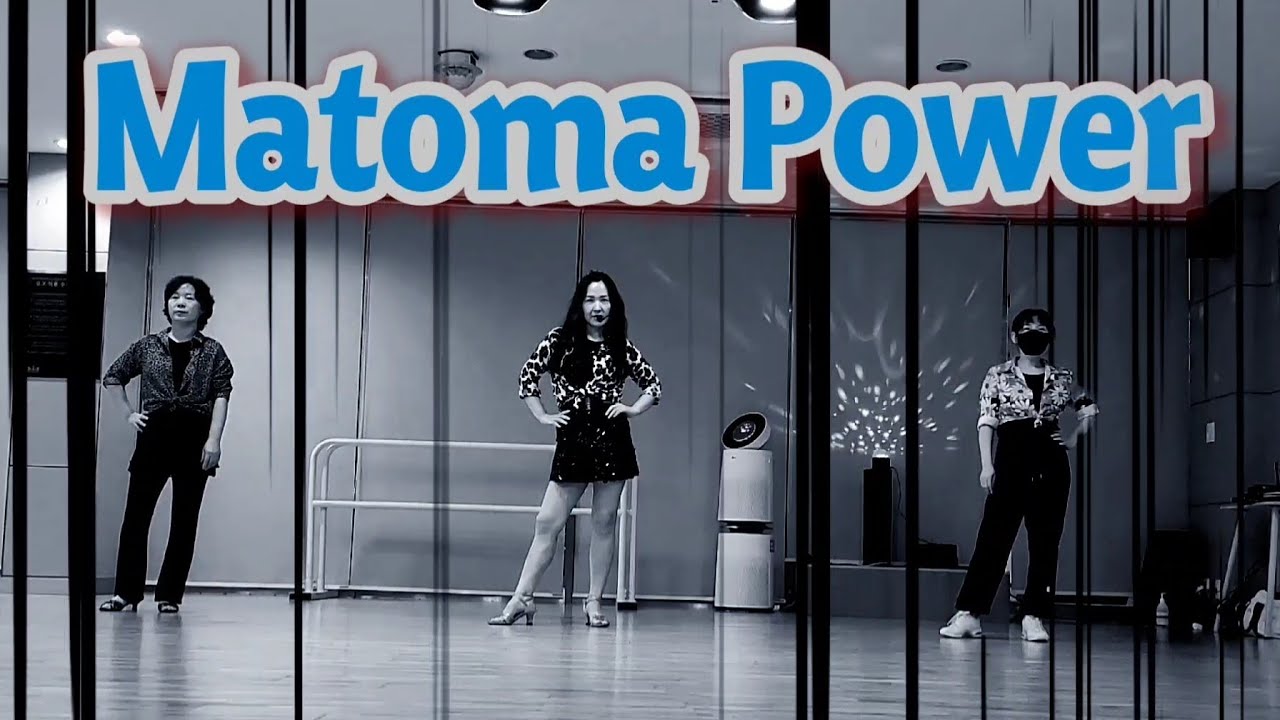 Matoma Power-Linedance(High Intermediate)중급(Demo) - YouTube