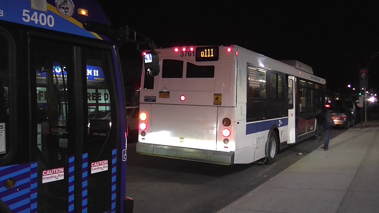 MTA Bus: Orion VII OG Hybrid/New Flyer Xcelsior XD60 Artic Q111 Buses ...