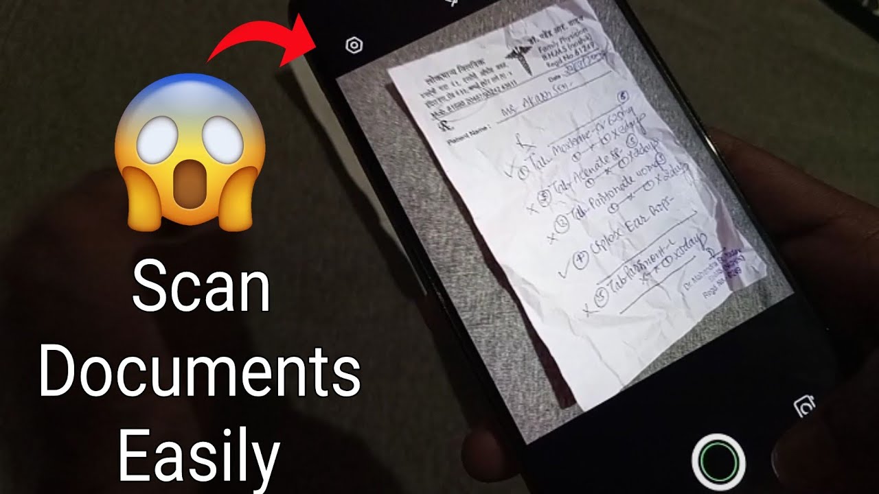 How To Scan Documents Using Google Drive ( 2023 ) - YouTube