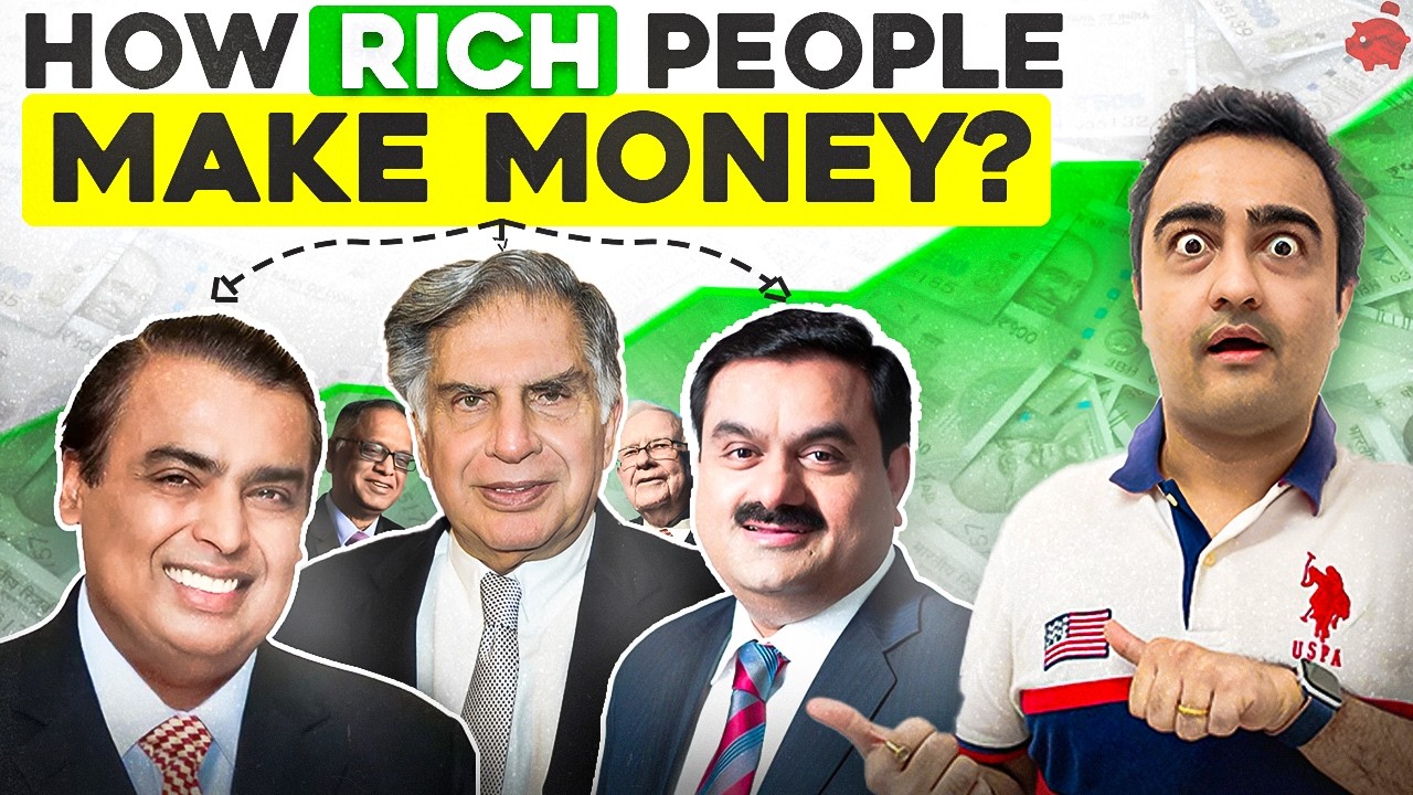 How Rich People Make Money ? | Financial Education | Rich vs Poor - YouTube