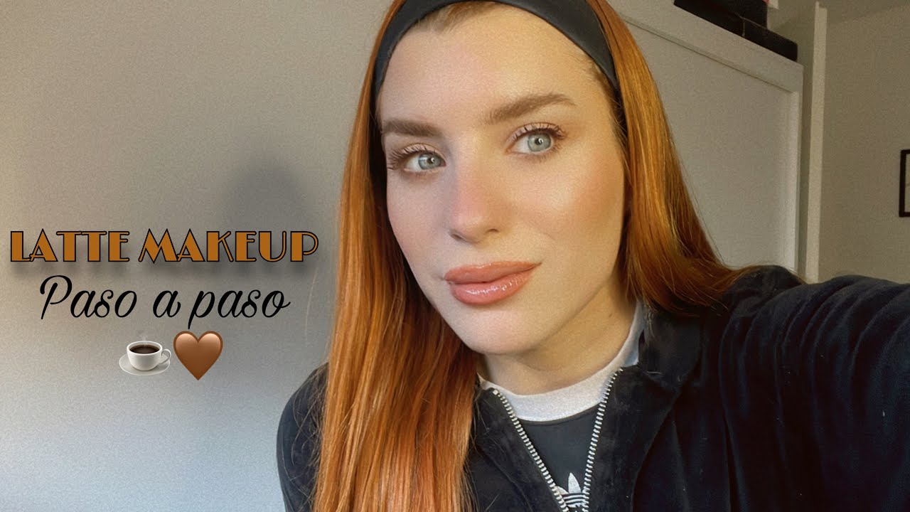 LATTE MAKEUP 🤎 ☕️ - Paso a paso - YouTube