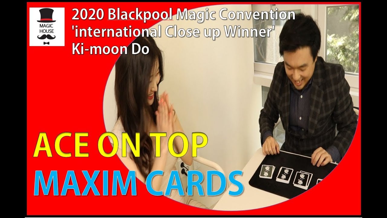 미스맥심 카드 마술 영상 (1. ACE ON TOP) Miss Maxim Contest 2019 Playing Cards ...