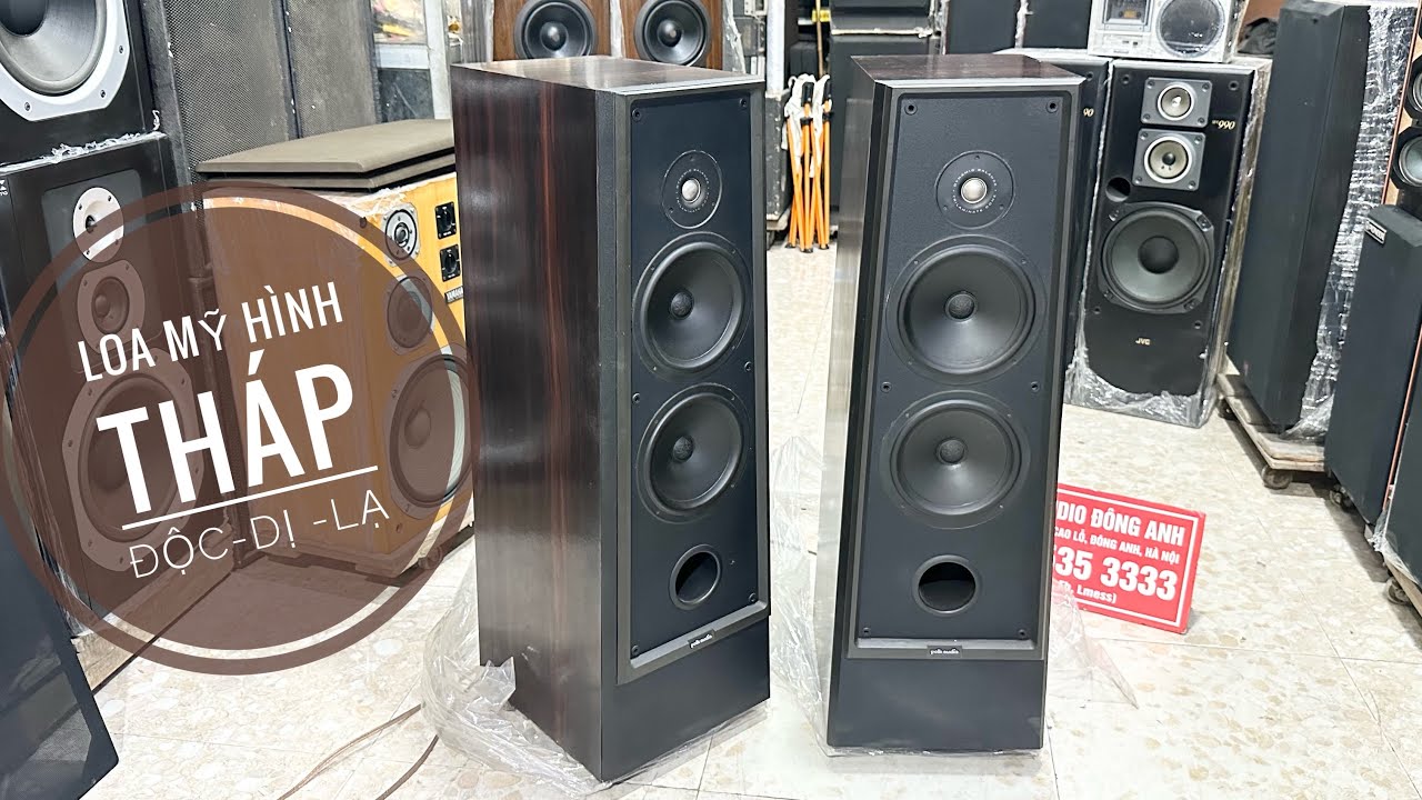 Loa Mỹ Polk Audio Ls70 kiểu dáng độc dị lạ hình tháp,chất âm hay,đáng ...