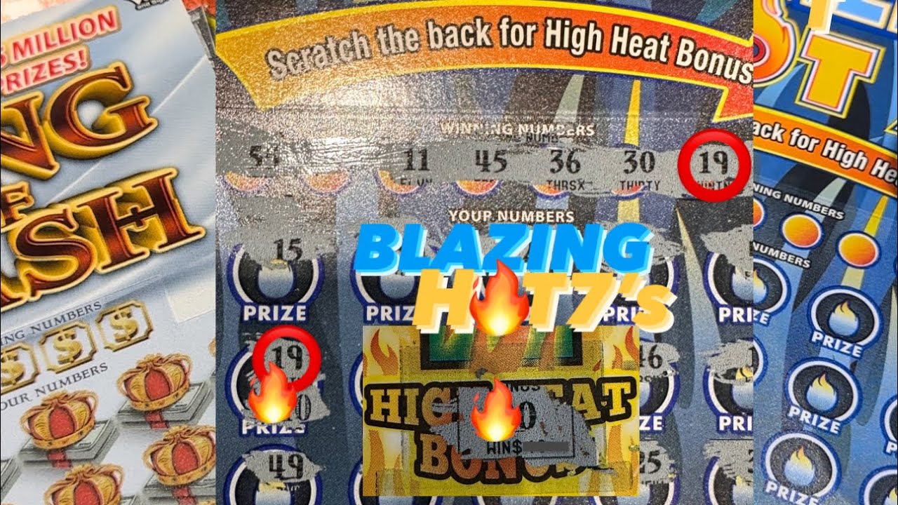 Lottery Mix on a stormy ⛈️ Rainy Monday Blazing Hot 7’s been firey🔥💥 ...