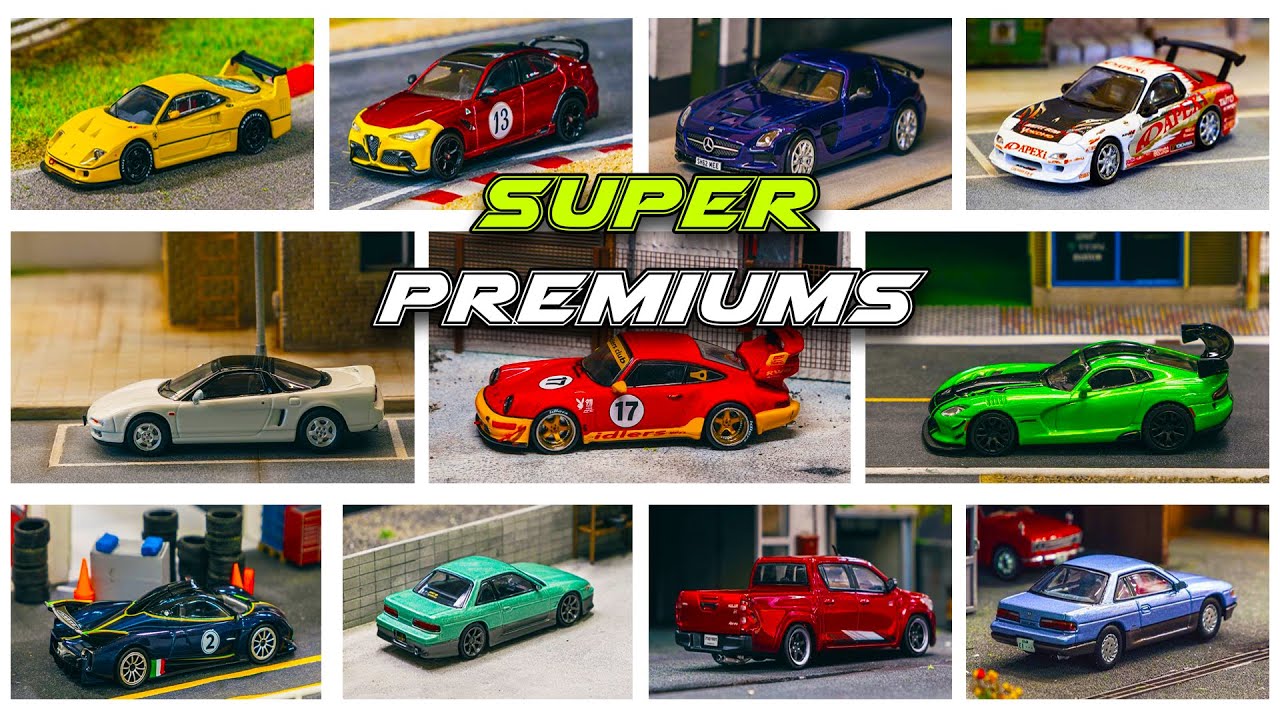 Showcase - NEW Premiums Ferrari F40 LM, Alfa Romeo Giulia GTAm, Mazda ...