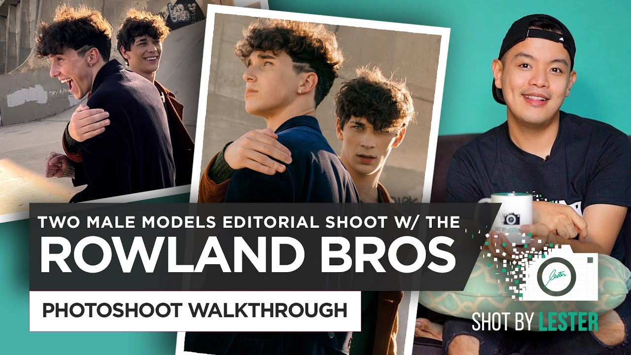 Two Male Models Magazine Editorial Shoot with the Rowland Brothers ...