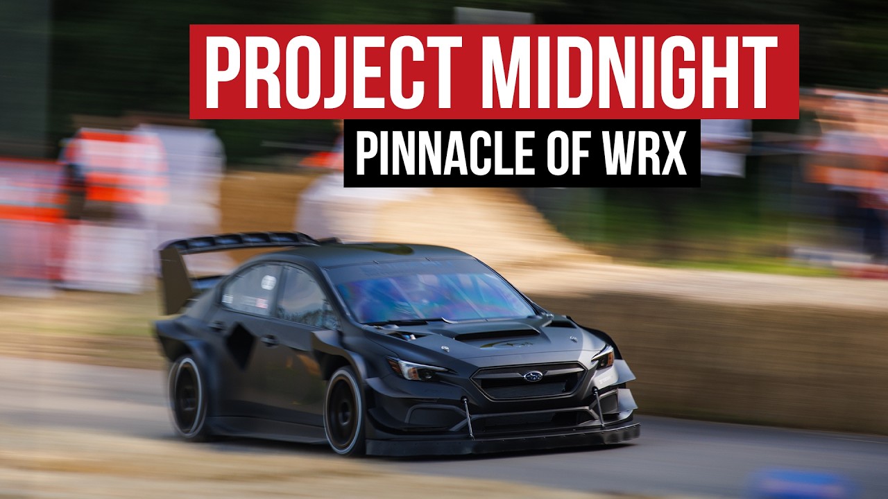 Subaru's Project Midnight: The Ultimate WRX Time Attack Machine - YouTube