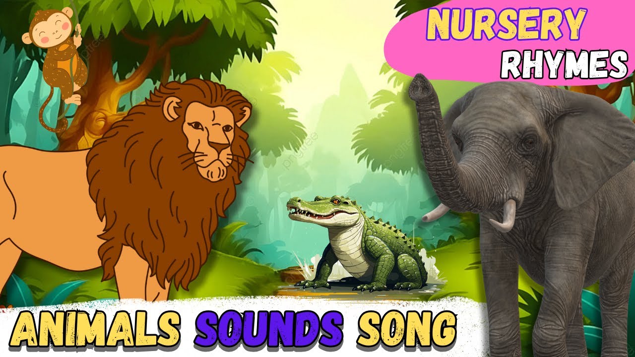 Zoo Animal Sounds Song | Animal Sounds Song for Kids | Kids Playtime ...