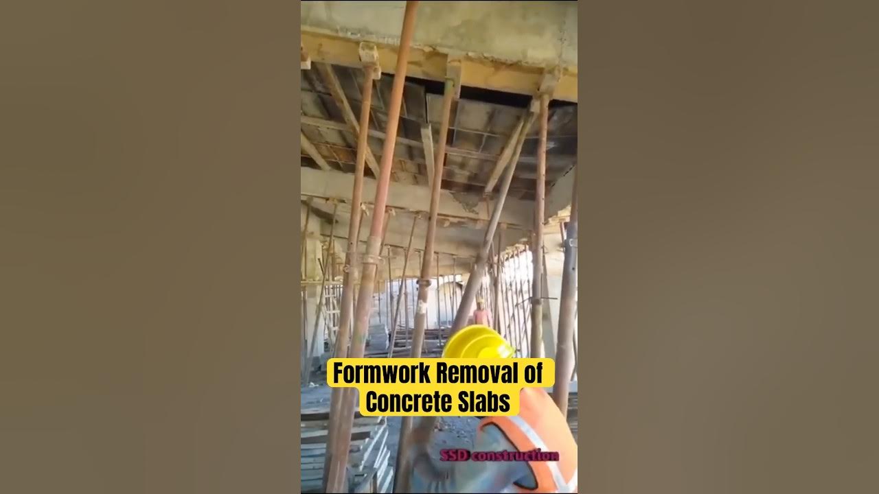 Removal of Formwork for Concrete Structures -Stripping time of Formwork ...