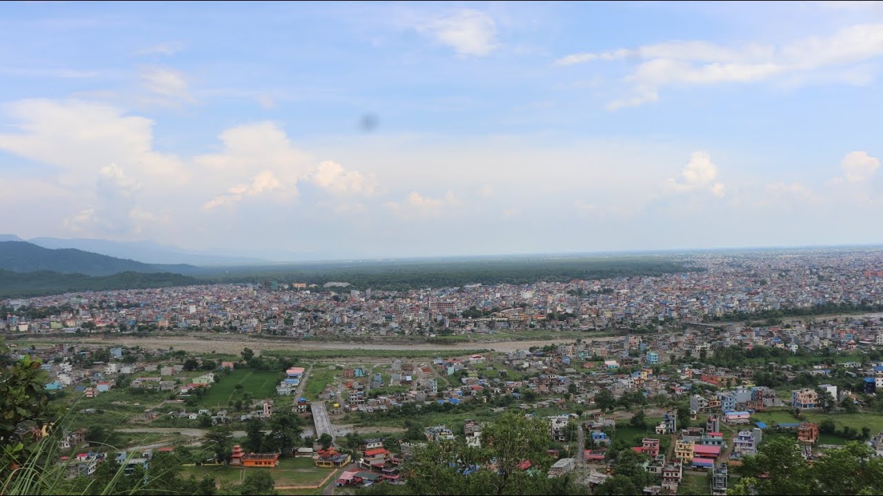 Beautiful scene of butwal city. Way to nuwakot, butwal. #subscribe # ...
