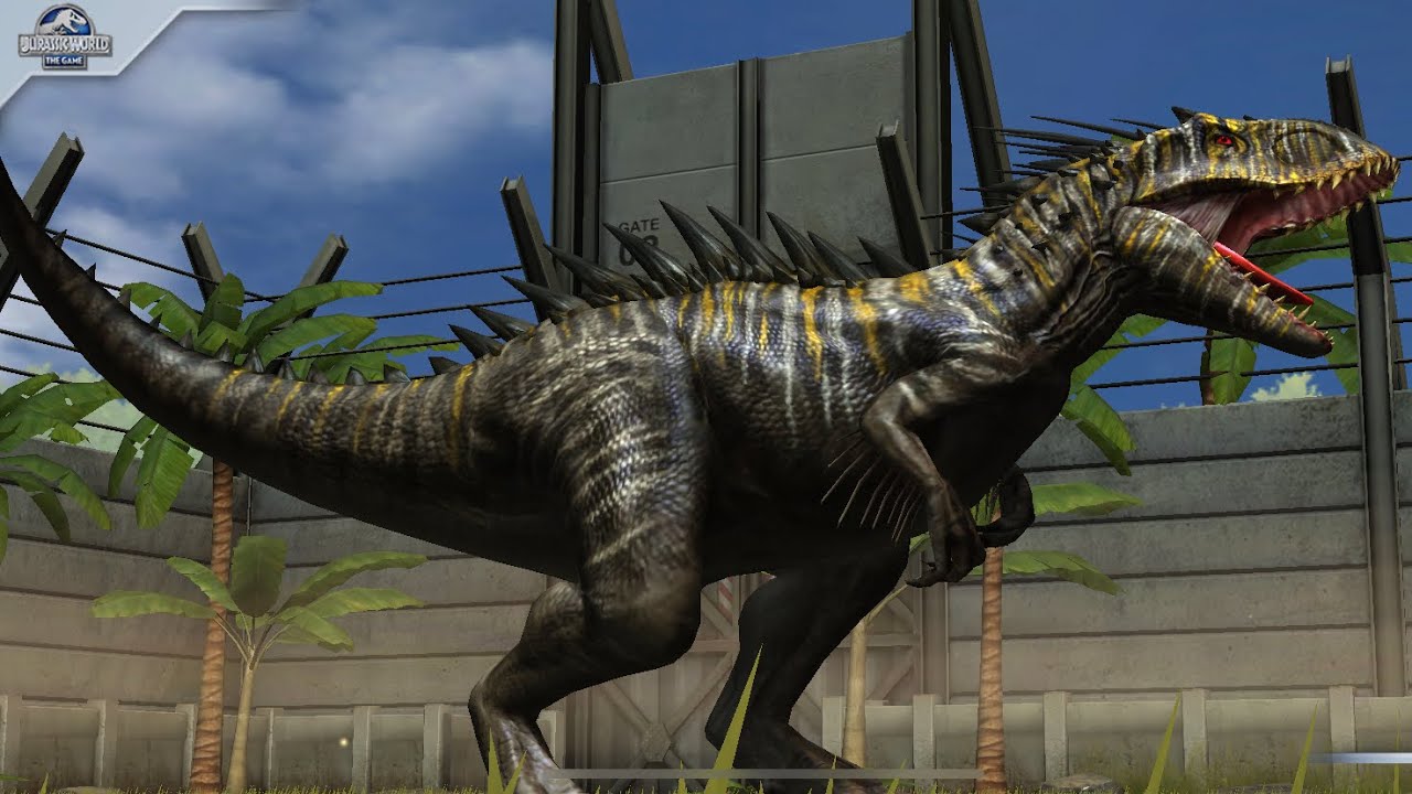 INDOMINUS REX GEN 2 MAXED in Jurassic World: The Game (Ep48) - YouTube