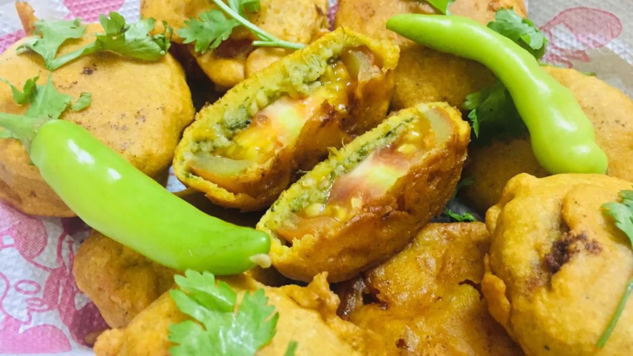 Chatpata Tomato Pakora - YouTube