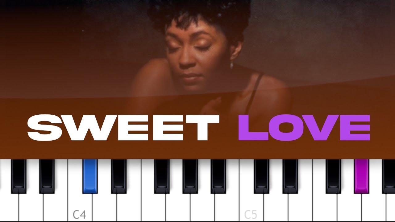 Anita Baker - Sweet Love (piano tutorial) - YouTube