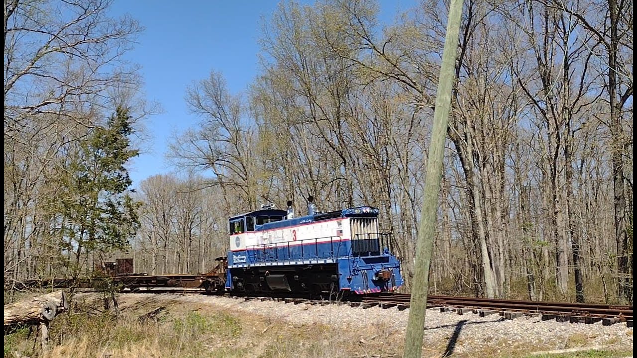 Madison Railroad baretable storage move at the Jefferson Proving Ground ...