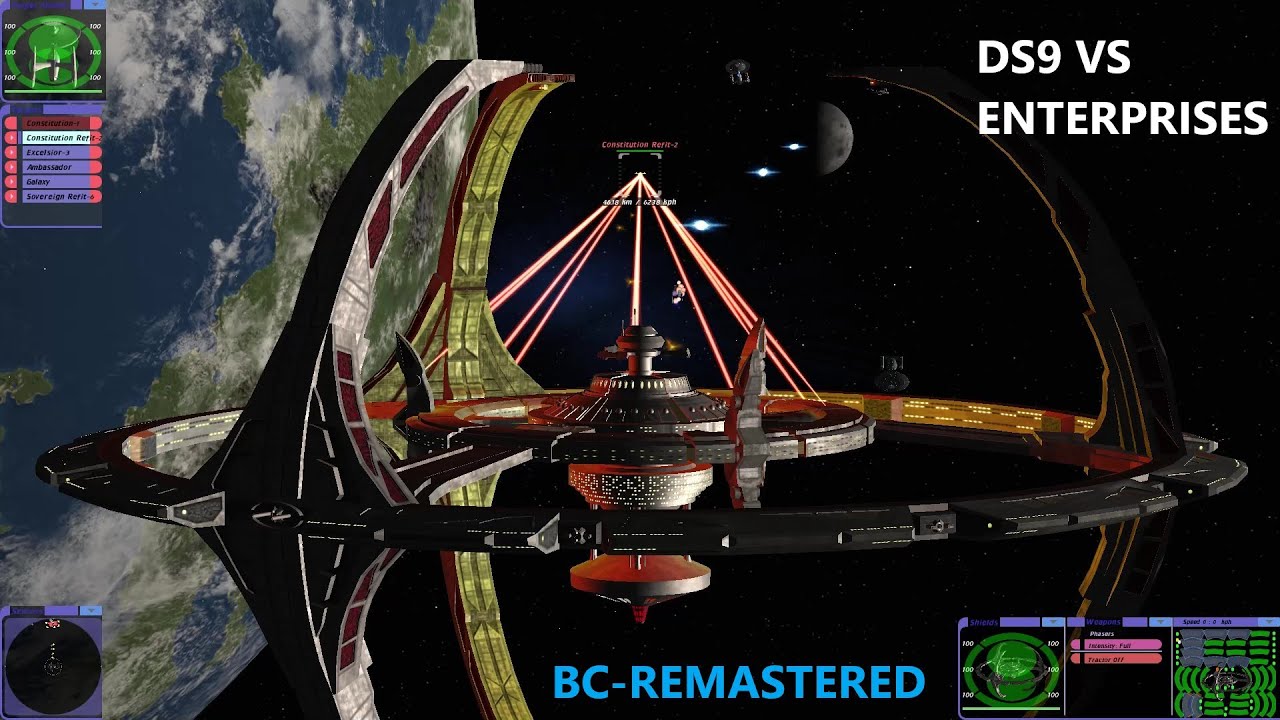 Star Trek Deep Space Nine VS Enterprises This Time in BC-Remastered ...