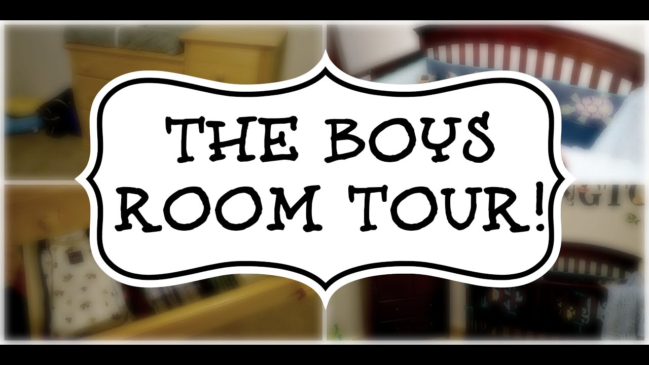 THE BOYS ROOM TOUR!! - YouTube