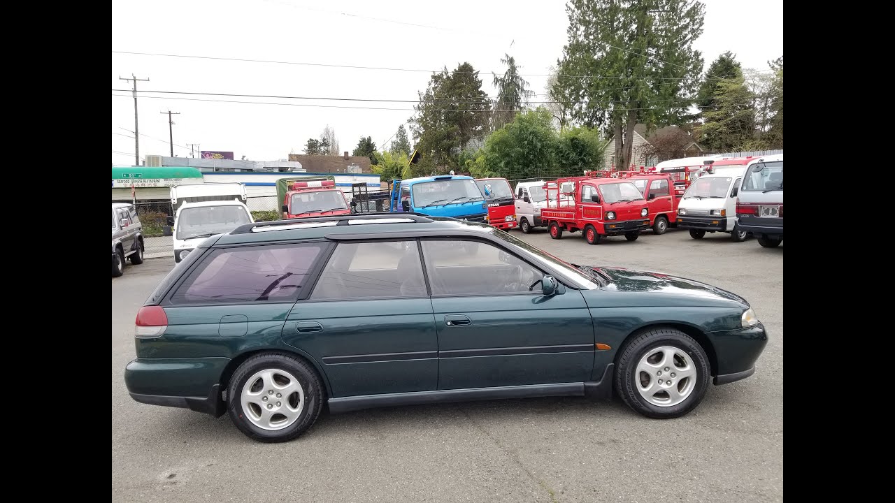 SUBARU LEGACY GT FA 1993, BG5 AWD TWIN TURBO - YouTube