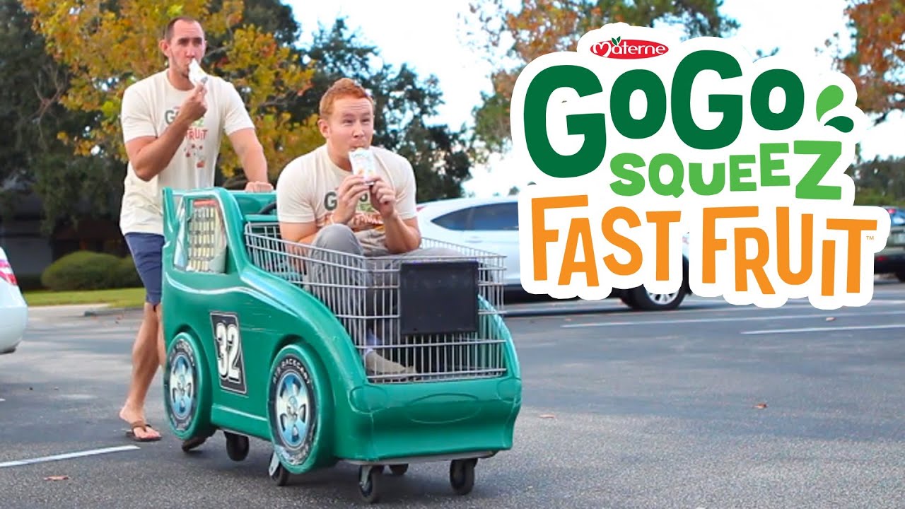 The Best Snack on the Go is GoGo squeeZ Fast Fruit! - YouTube