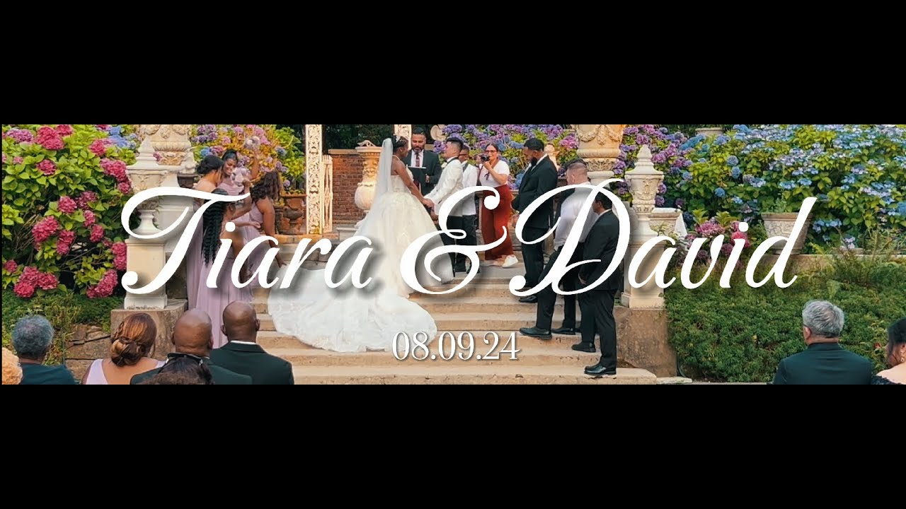 08 09 24 Tiara & David Wedding - YouTube