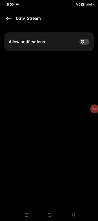 Error settings - YouTube