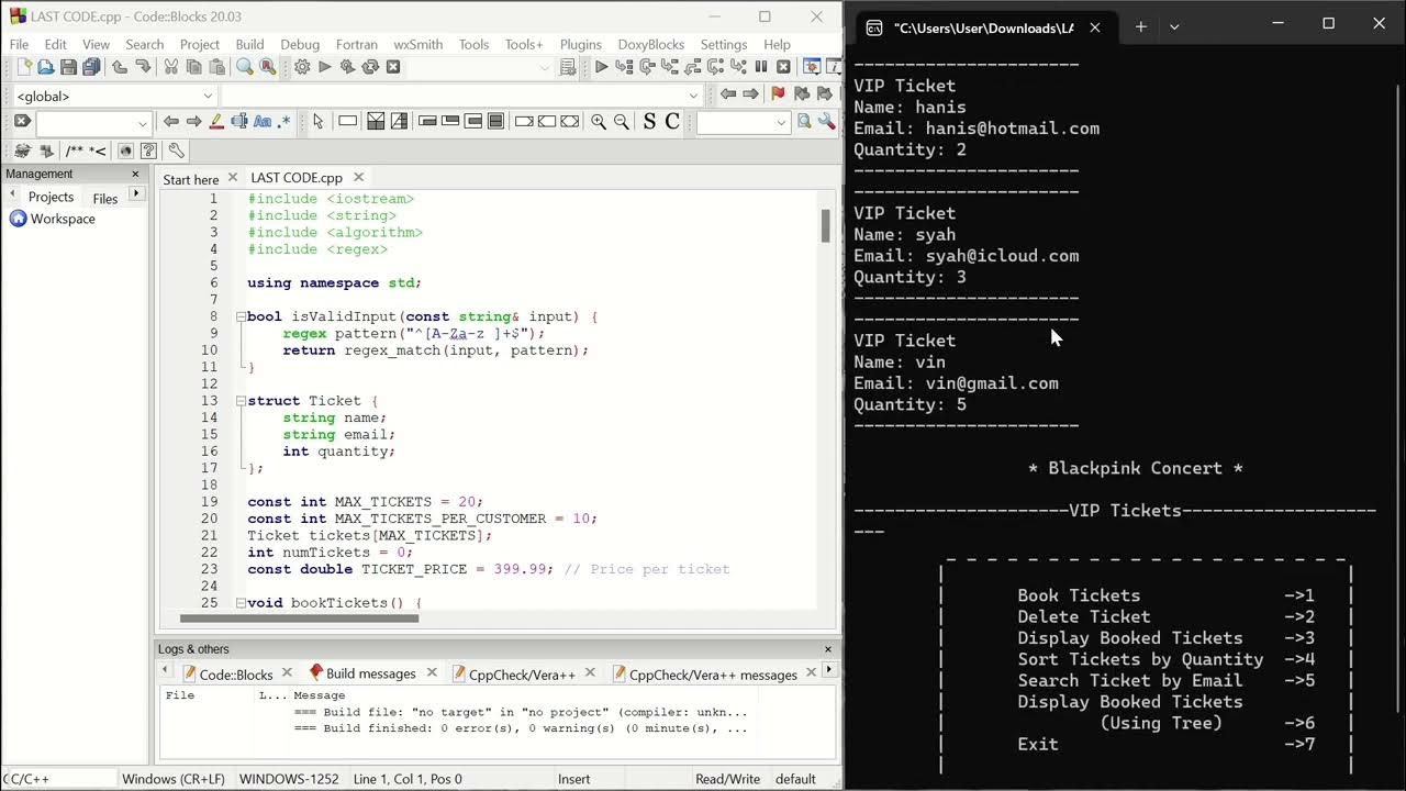 GROUP 22 - DATA STRUCTURE & ALGORTIHM (BLACKPINK VIP CONCERT TICKET ...
