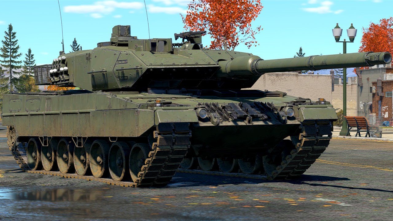 War Thunder leopard 2a6 Gameplay 7kills à la DM12A1 !! - YouTube