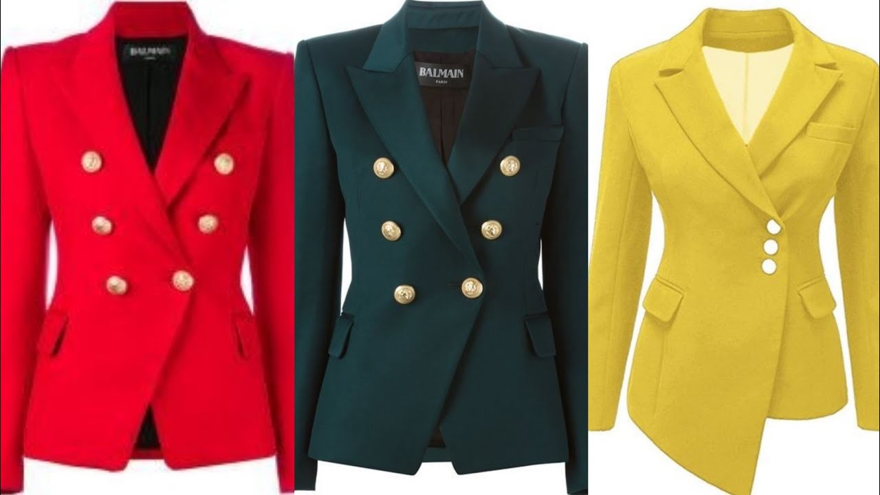 eye catching professional style women's Office wear blazers jacket ...