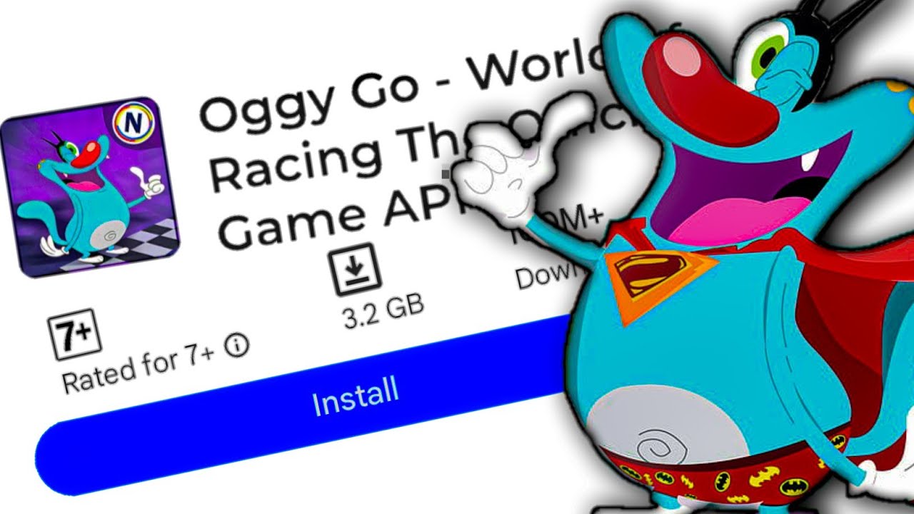 I Found Hidden REALISTIC 🤯 Oggy Games || On PlayStore In Oggy And The ...