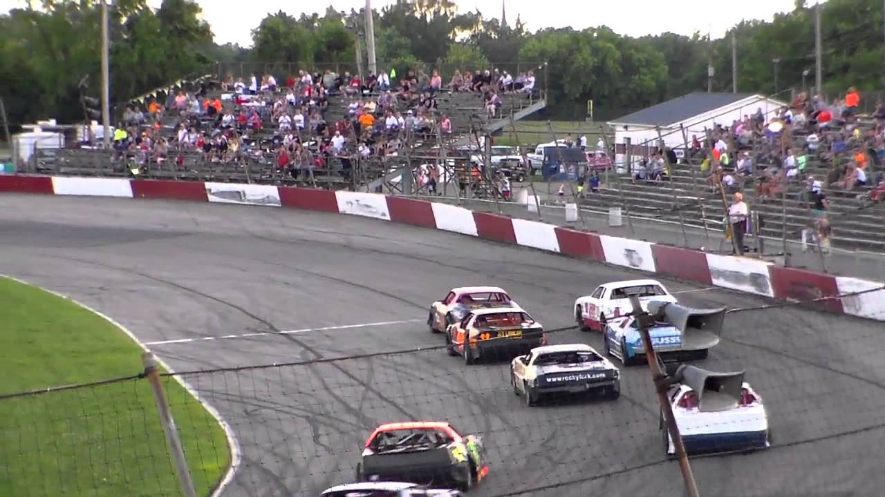 August 8, 2015 Sport Stock Heat at Columbus Motor Speedway! - YouTube