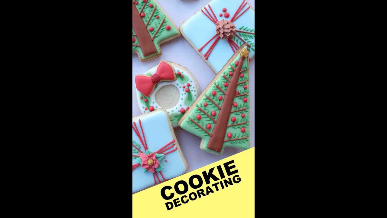 Christmas Cookies Ideas - Beginner Cookie Decorating for Christmas ...
