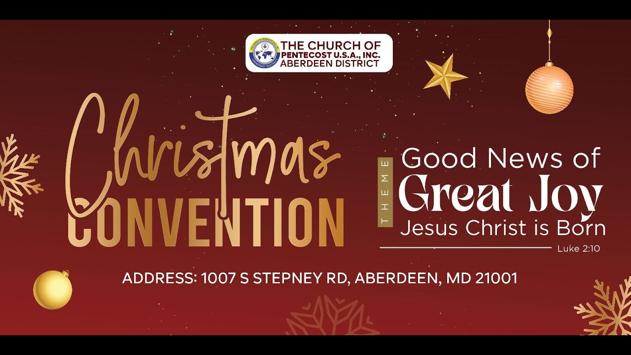 2023 CHRISTMAS CONVENTION: SATURDAY EVENING SERVICE - YouTube