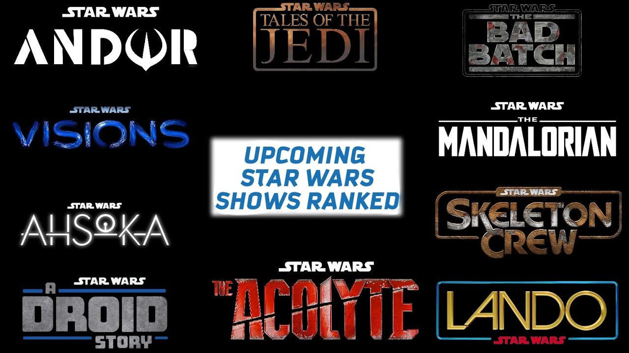 Upcoming Star Wars Shows Ranked By Excitement - YouTube