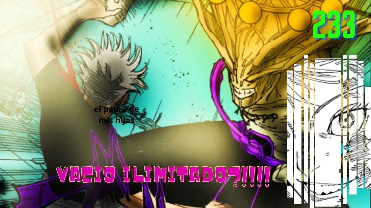 VACIO ILIMITADO NUEVA TECNICA DE GOJO?!! JUJUTSU KAISEN CAP 233 RESUMEN ...