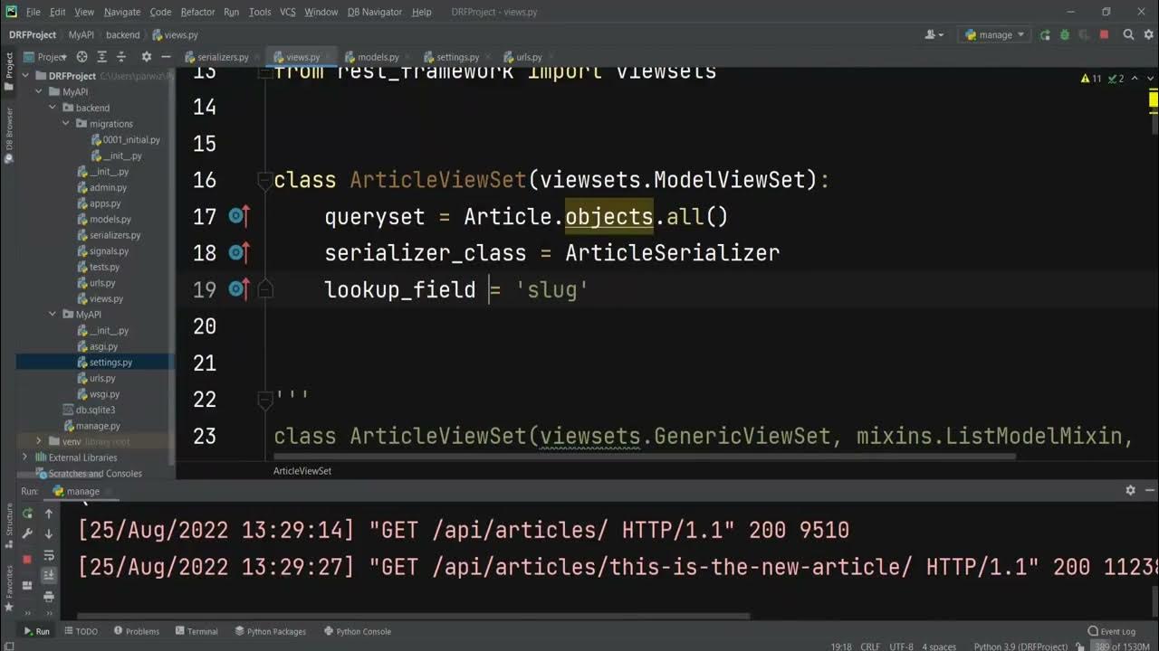 15 Django REST Framework Authentication - YouTube